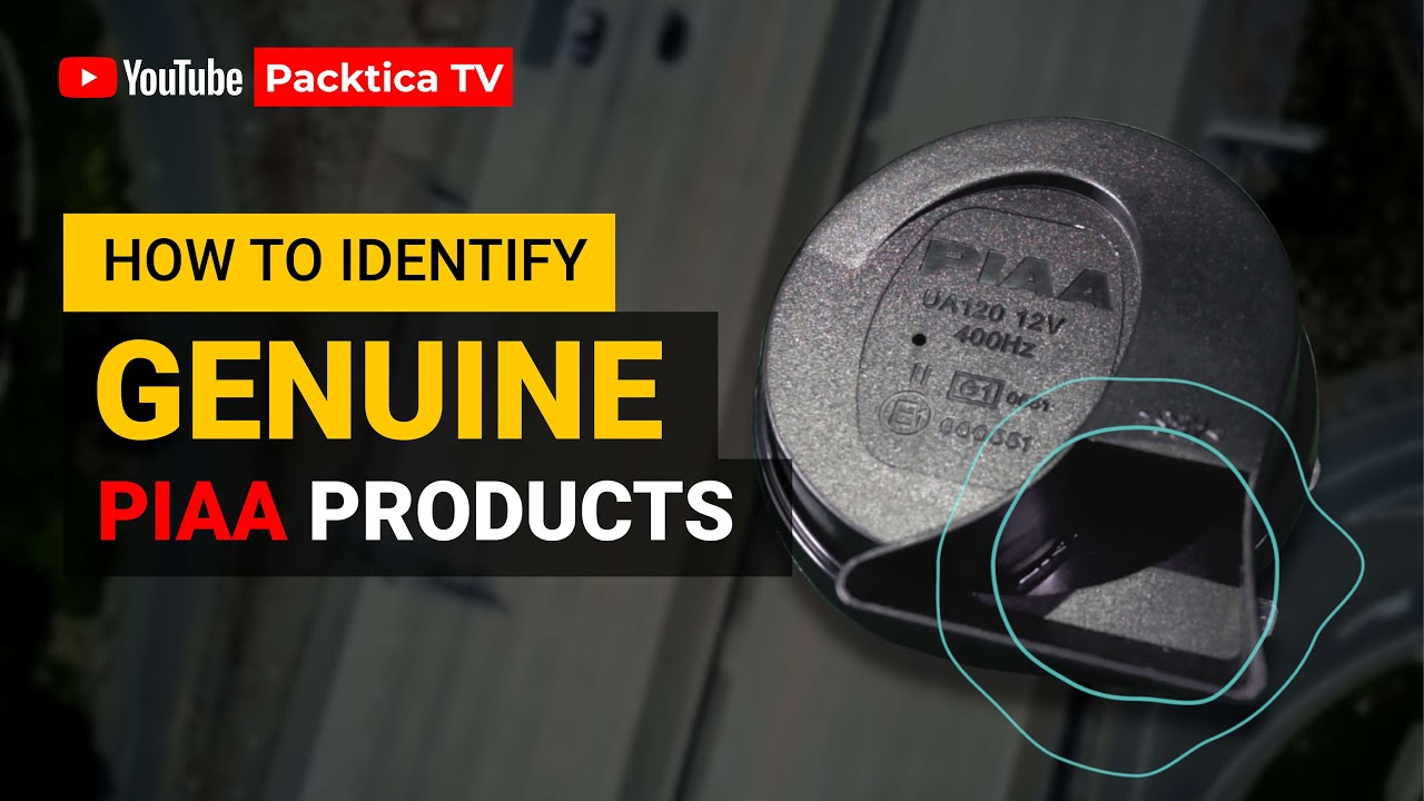 How To Identify Genuine PIAA Products | PACKTICA - YouTube