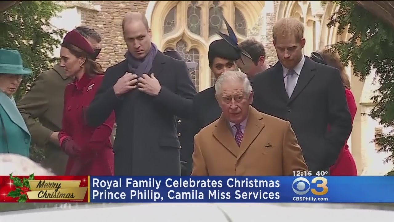 Royal Family Celebrates Christmas At Church Services In England - YouTube
