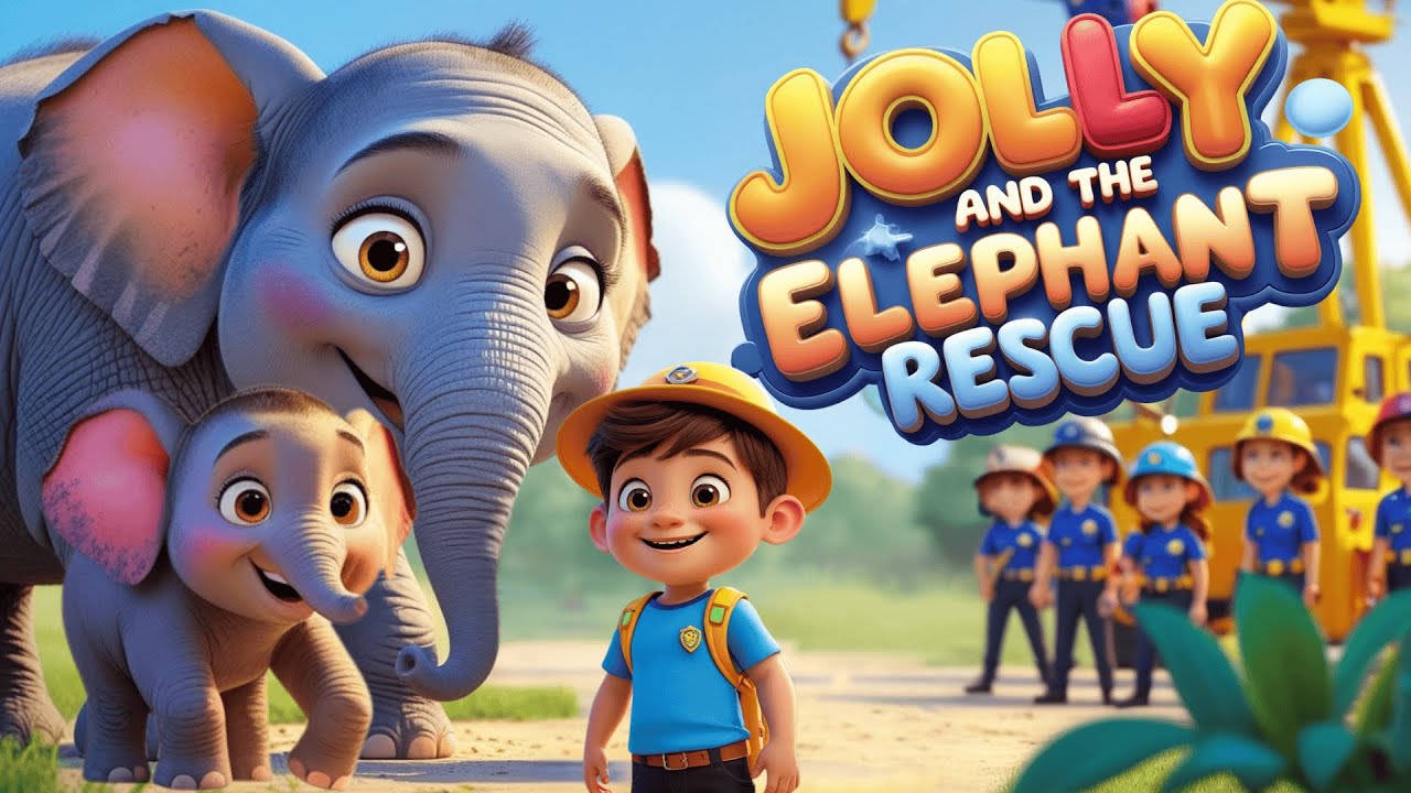 Jolly and the Elephant Rescue 🐘 | Kids Animation | Jolly Tunes - YouTube