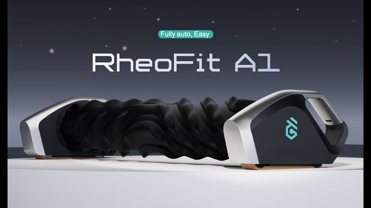 RheoFit A1 智能滾動按摩器 - YouTube