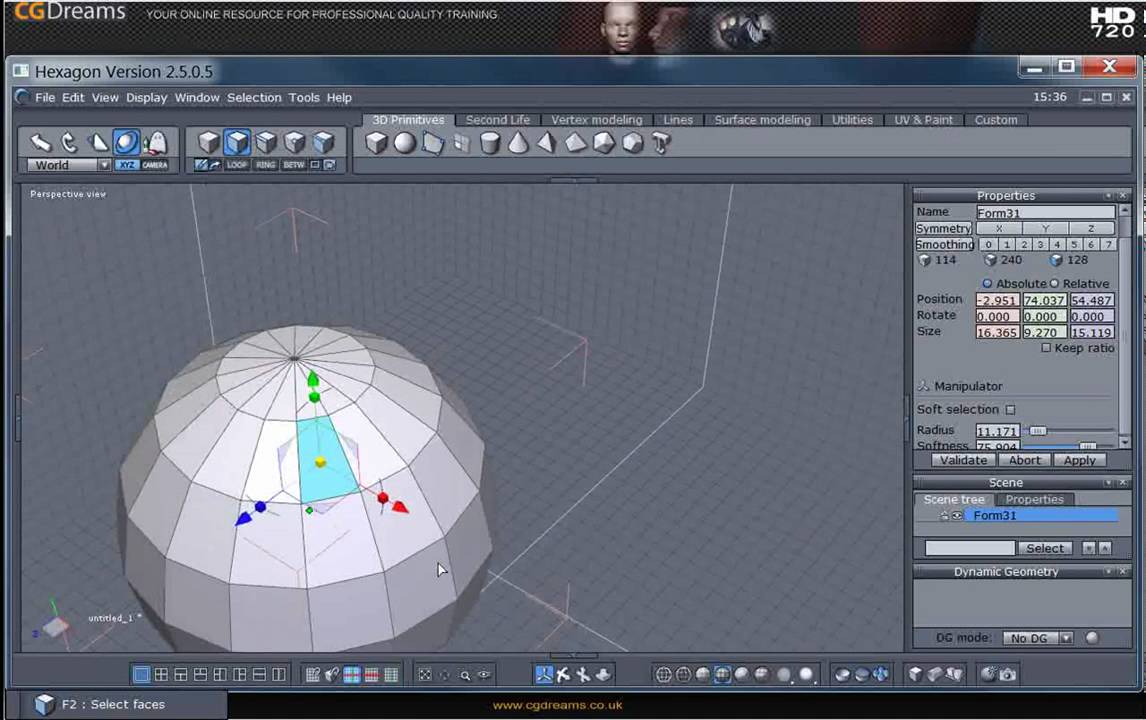 Hexagon quick start part 3-section D - Coordinate system - YouTube