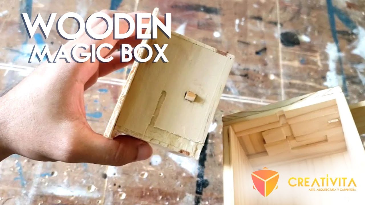T.1 Ep.30 DIY Wooden Magic Box / Caja Mágica de Madera - YouTube