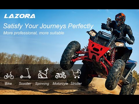 LAZORA Motorcycle Phone Holder - YouTube