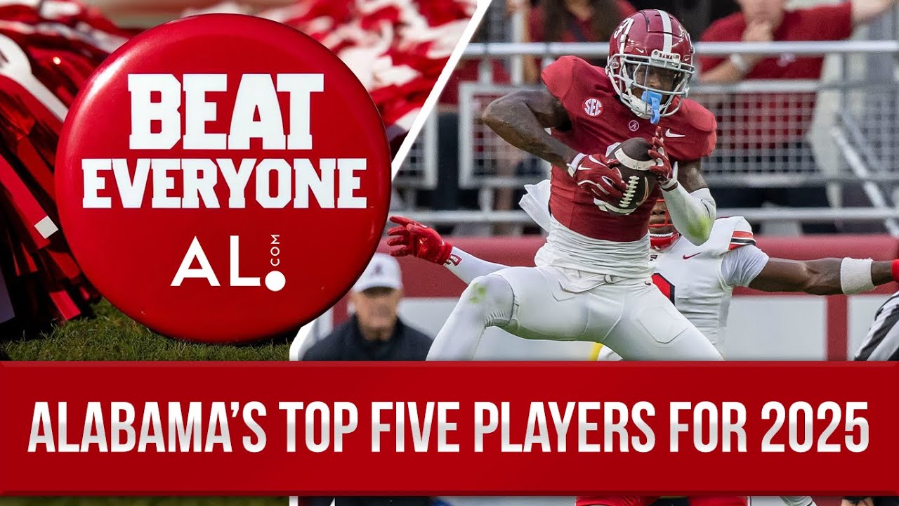 Top five players that will be the key to Alabama's 2025 playoff hopes ...