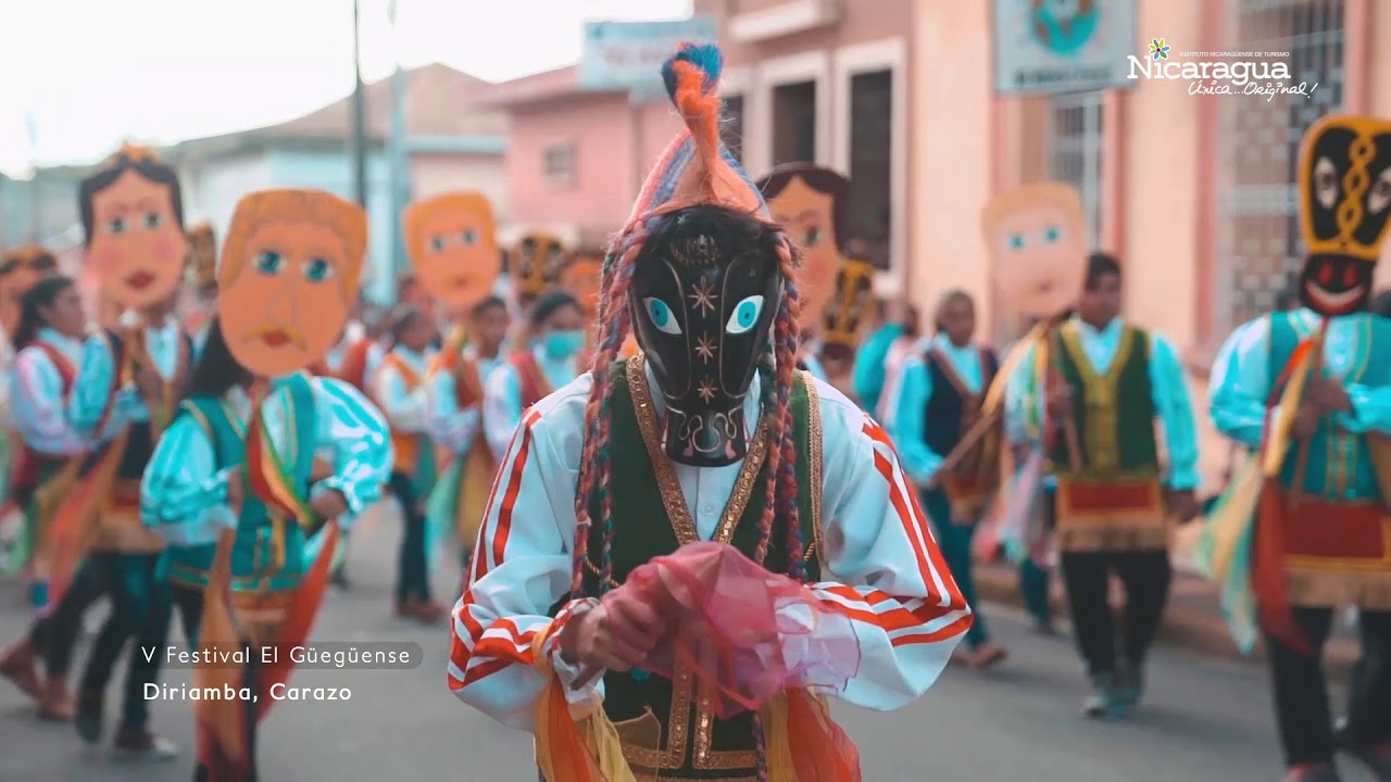 V Festival El Güegüense, Diriamba - YouTube