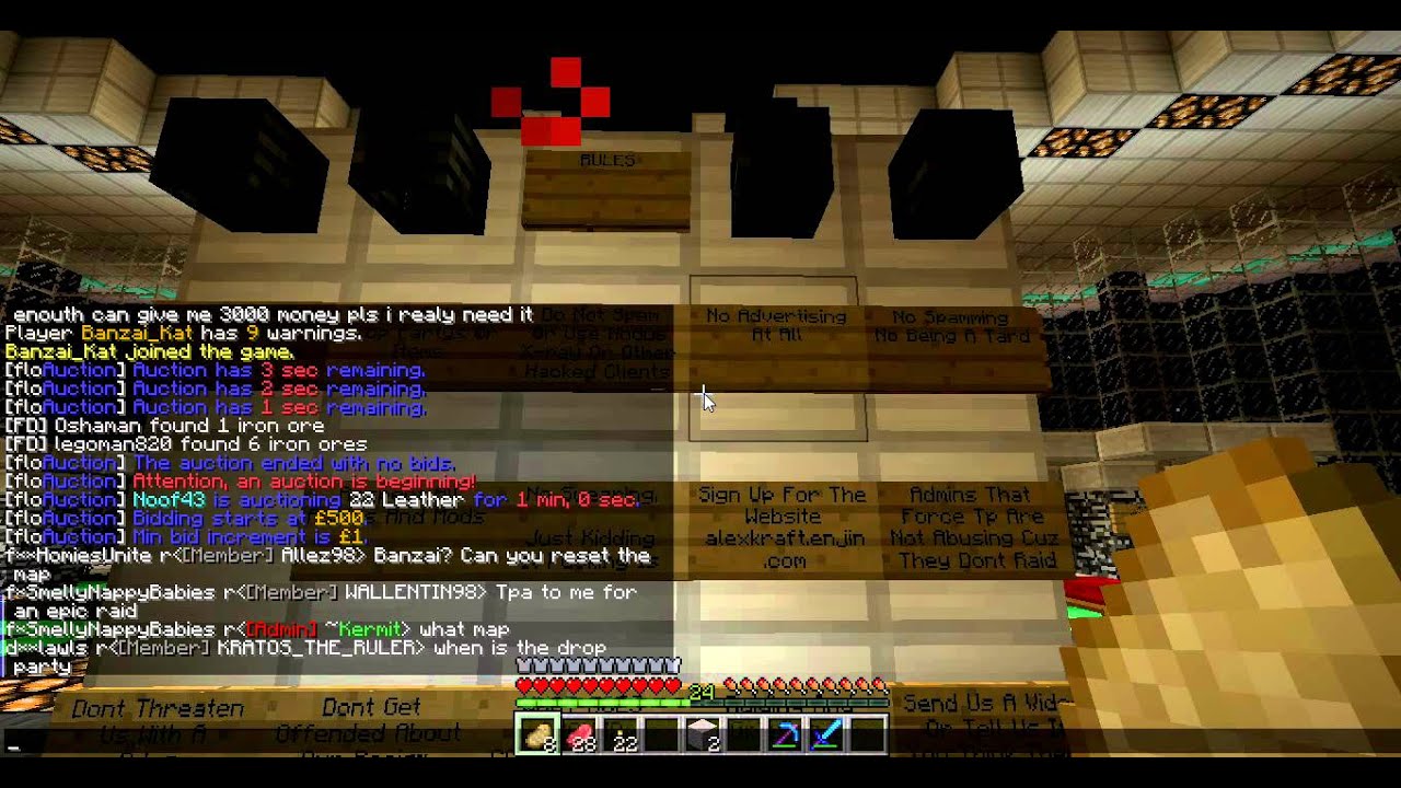 ALEX CRAFT FACTION SERVER - YouTube