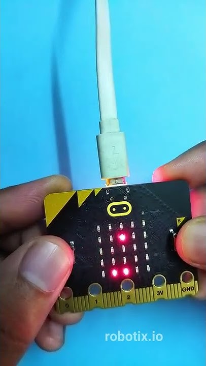 Micro:bit | Microbit v2 projects #shorts | Projects using Microbit | By Robotix.io - YouTube
