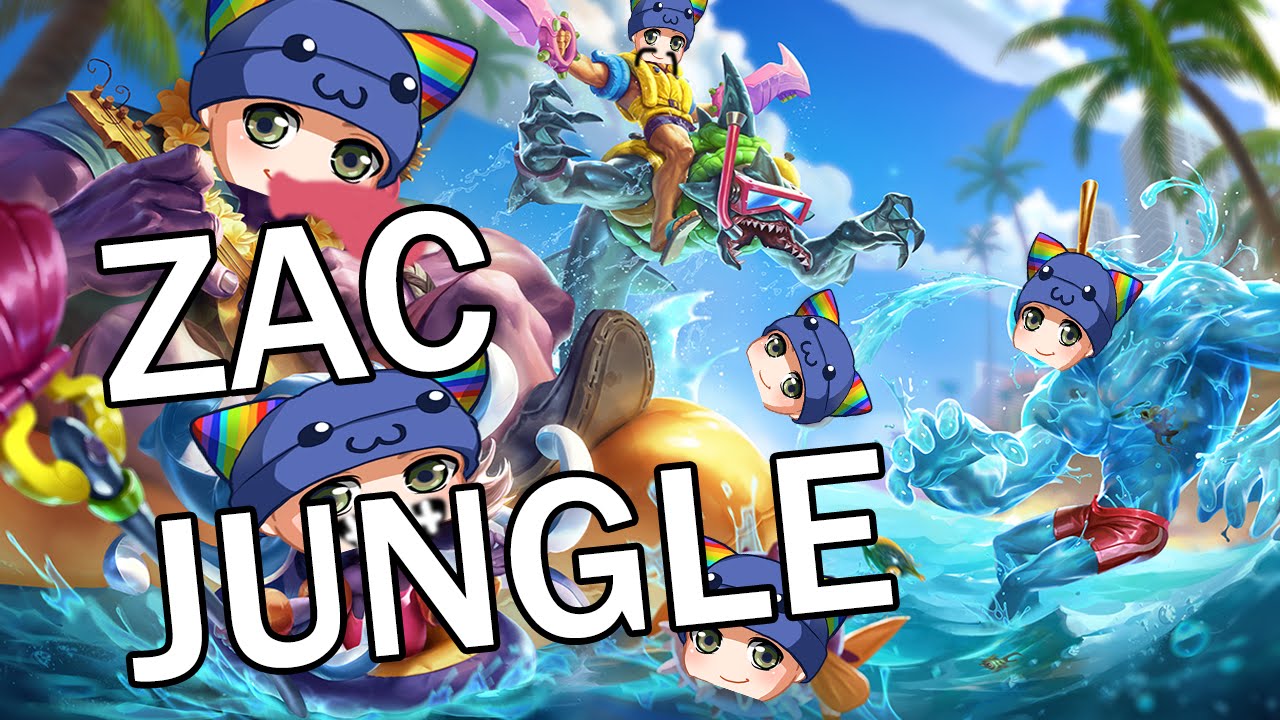 League of Legends - Zac Jungle - Full Gameplay Commentary - YouTube