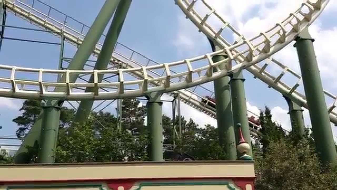 Efteling Python Looping Coaster Offride Youtube