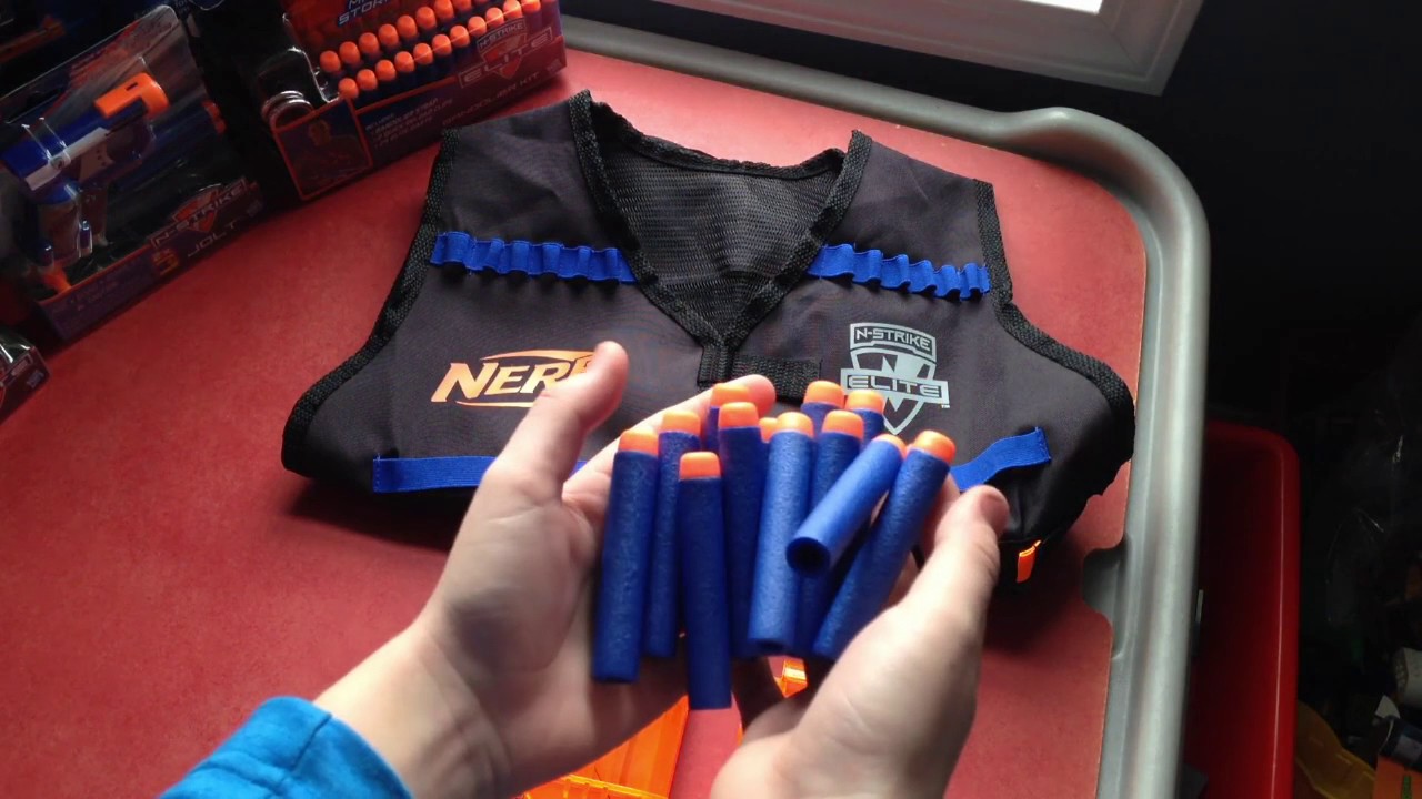 Nerf N-Strike Elite Tactical Vest Unboxing and In-Depth Review - YouTube