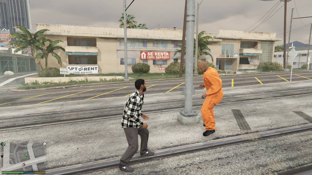 GTAV RP - CRAIG VS DEEBO - ADDON PED SHOWCASE - YouTube