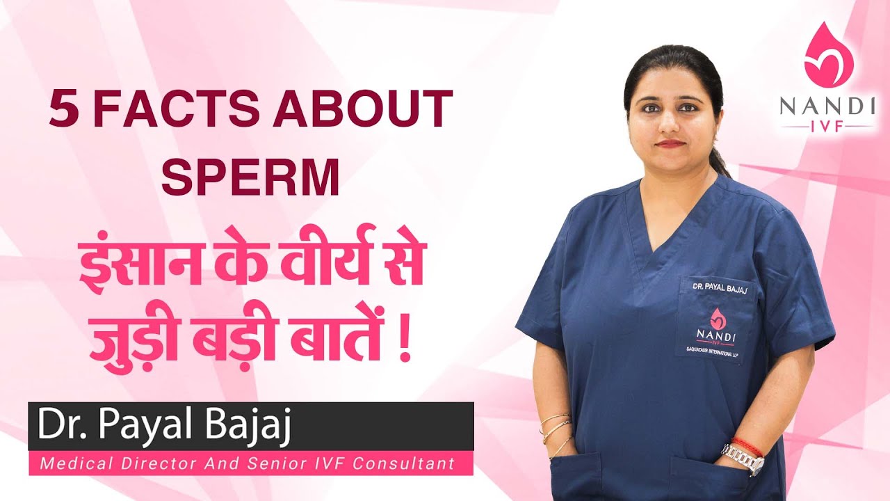 Facts about Sperm Health | Dr. Payal Bajaj | Nandi IVF - YouTube