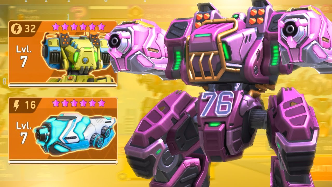 Mech Arena: Insidious Gatecrasher & Railgun Combo in Action - YouTube