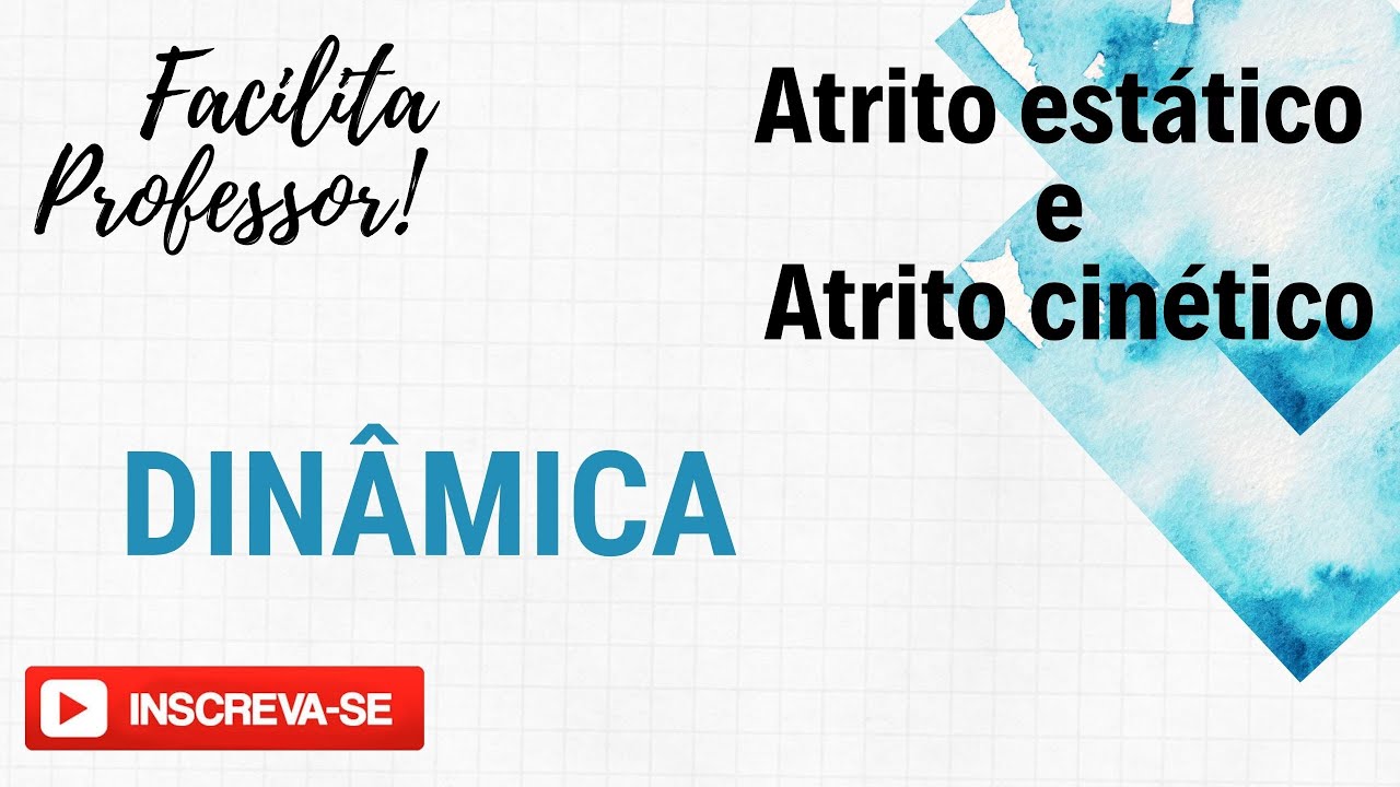 Força de Atrito - Atrito Estático e Cinético - YouTube