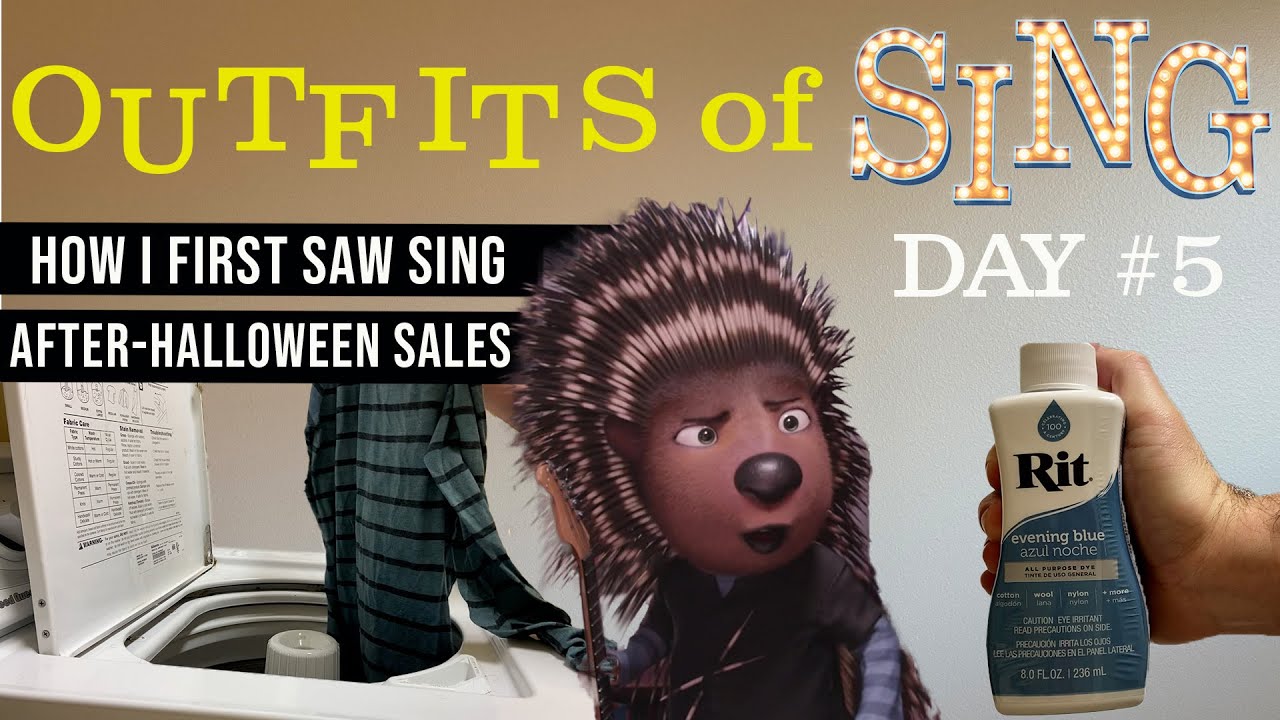 Dressing Like Sing Characters Day # 5 Lance - YouTube