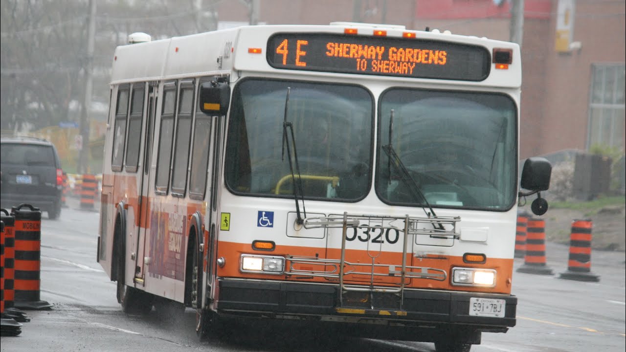 [RETIRED] (Ride video) MiWay 0320 on route 4 Sherway Gardens - YouTube