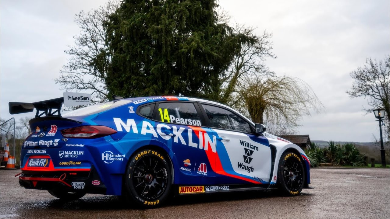 Ronan Pearson’s New Macklin Motors 2024 BTCC Livery! - YouTube