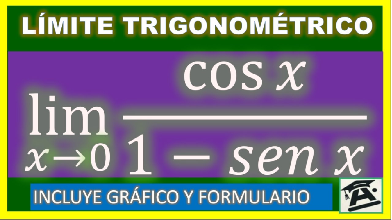 🧠🔴LÍMITE TRIGONOMÉTRICO | Cómo resolver el límite trigonométrico cosx ...