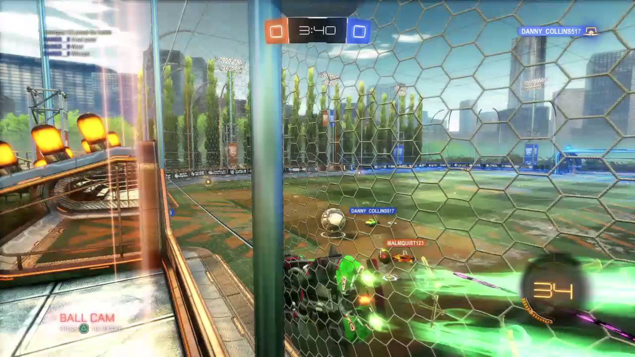 Rocket League what a save - YouTube