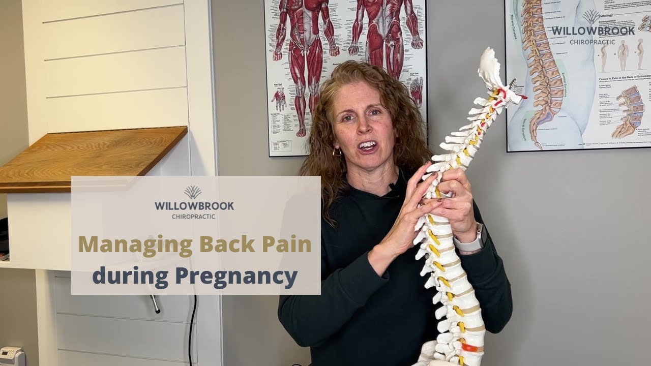 Managing Back Pain during Pregnancy // Langley BC Chiropractor - YouTube