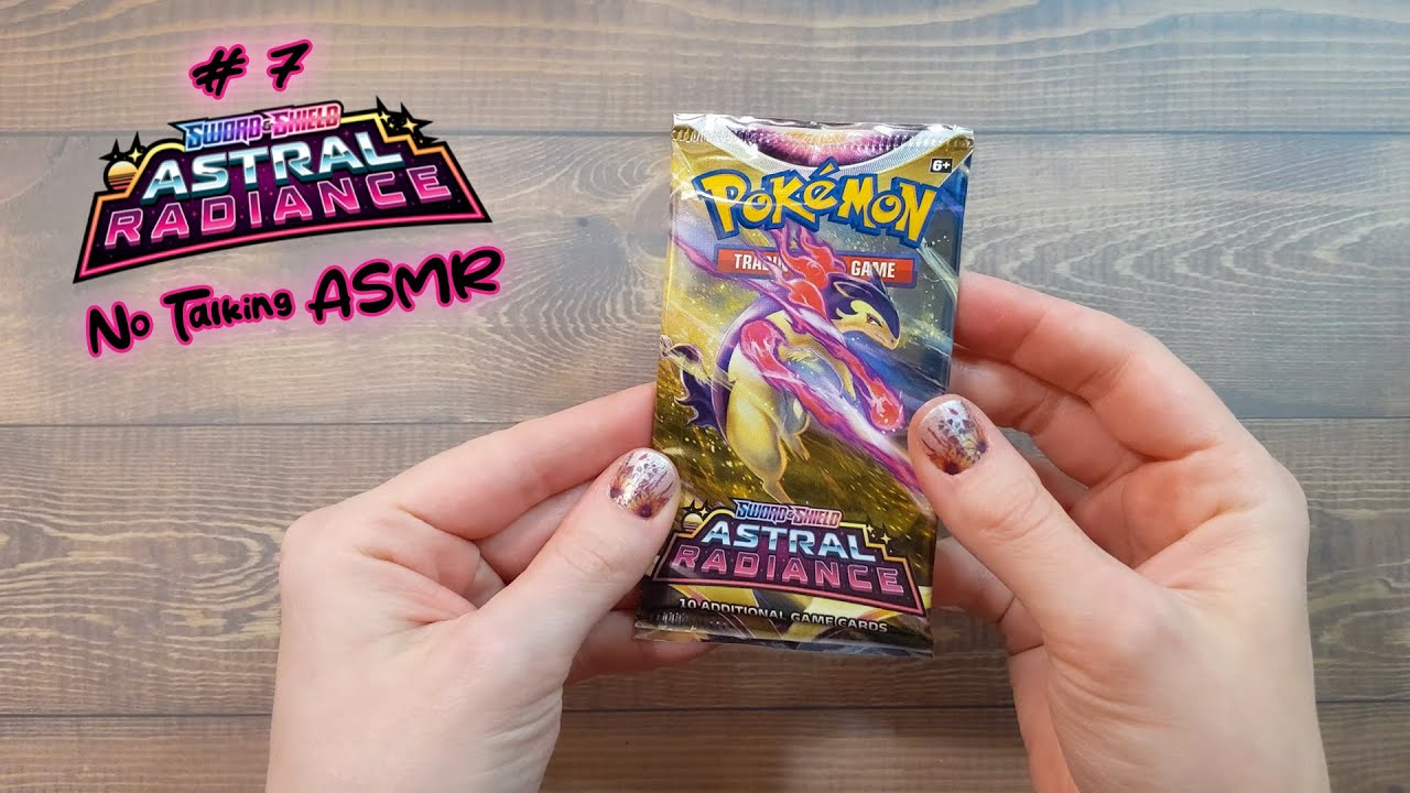 ASMR | Peaceful Packs | Pokemon Astral Radiance #7 | Booster Pack ...