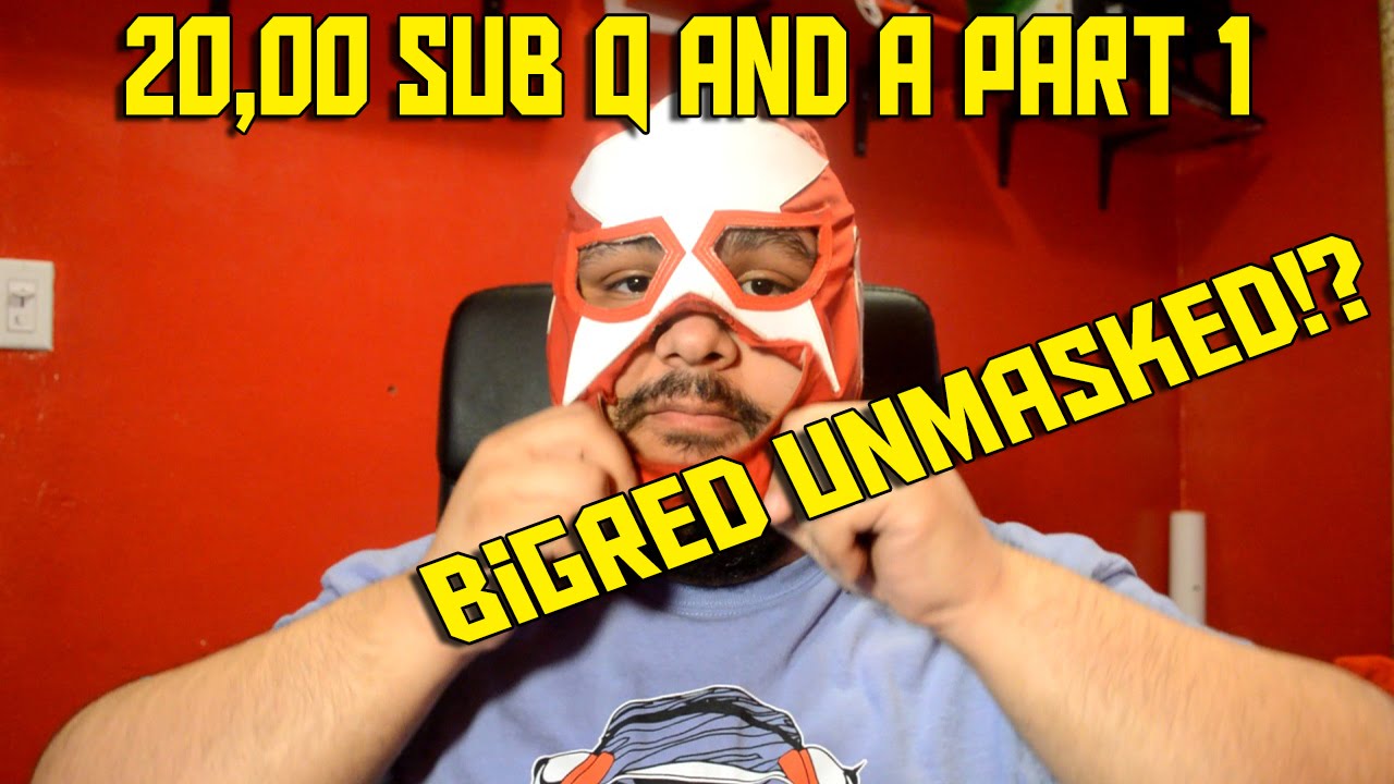 BigRedNY UNMASKED!? | 20,000 Subscriber Q&A Part #1 - YouTube
