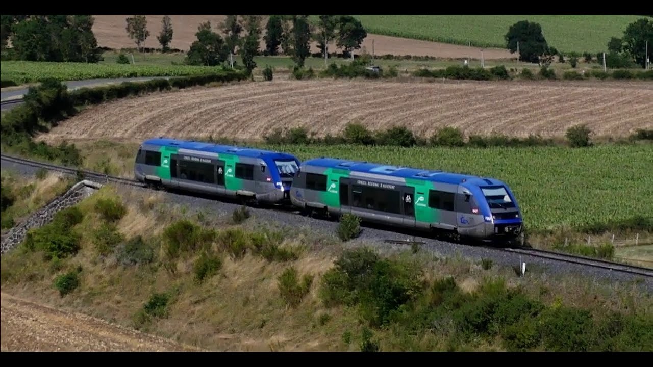 Les X 73500 ou A TER : Présentation et technique. - YouTube