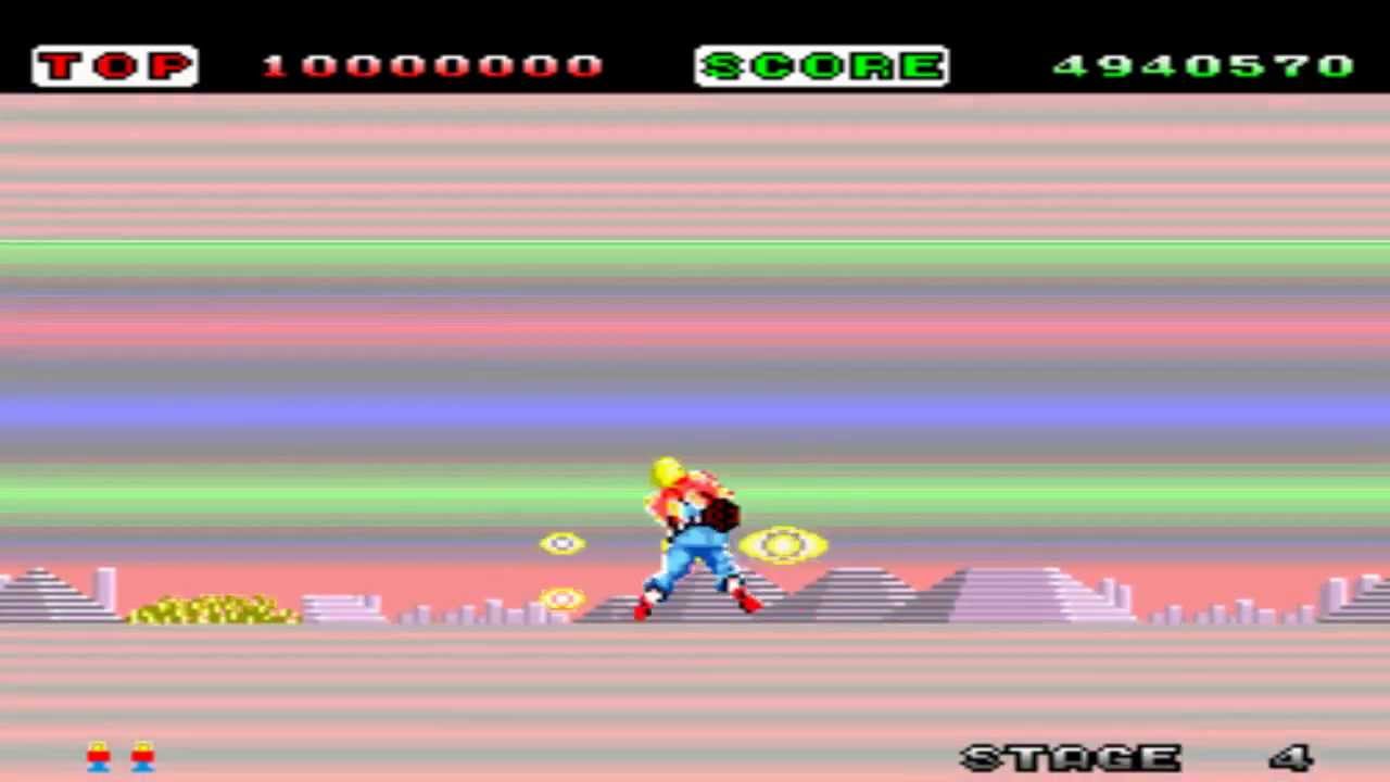 Space Harrier on the PC Engine/Turbografx-16 - YouTube