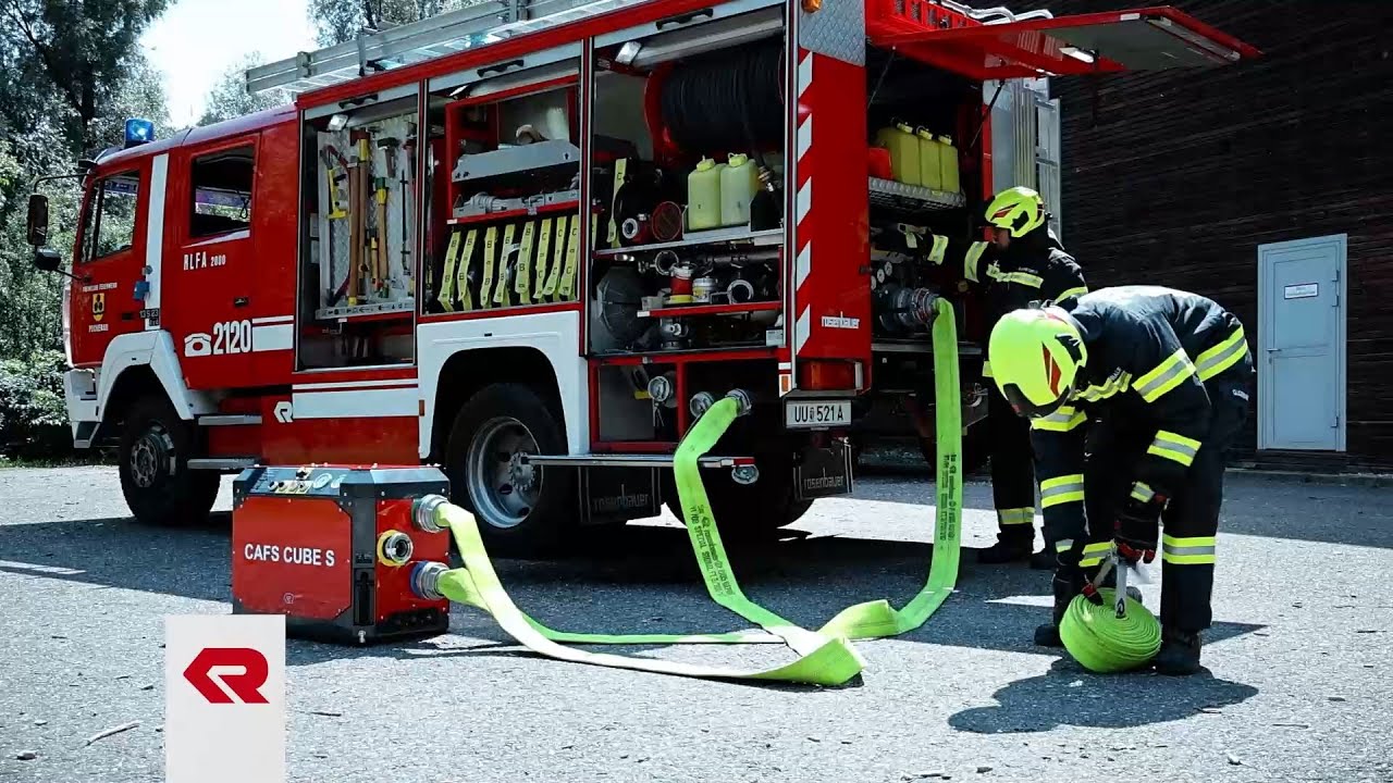 RFC CAFS Cube S - Portable compressed air foam system from Rosenbauer ...