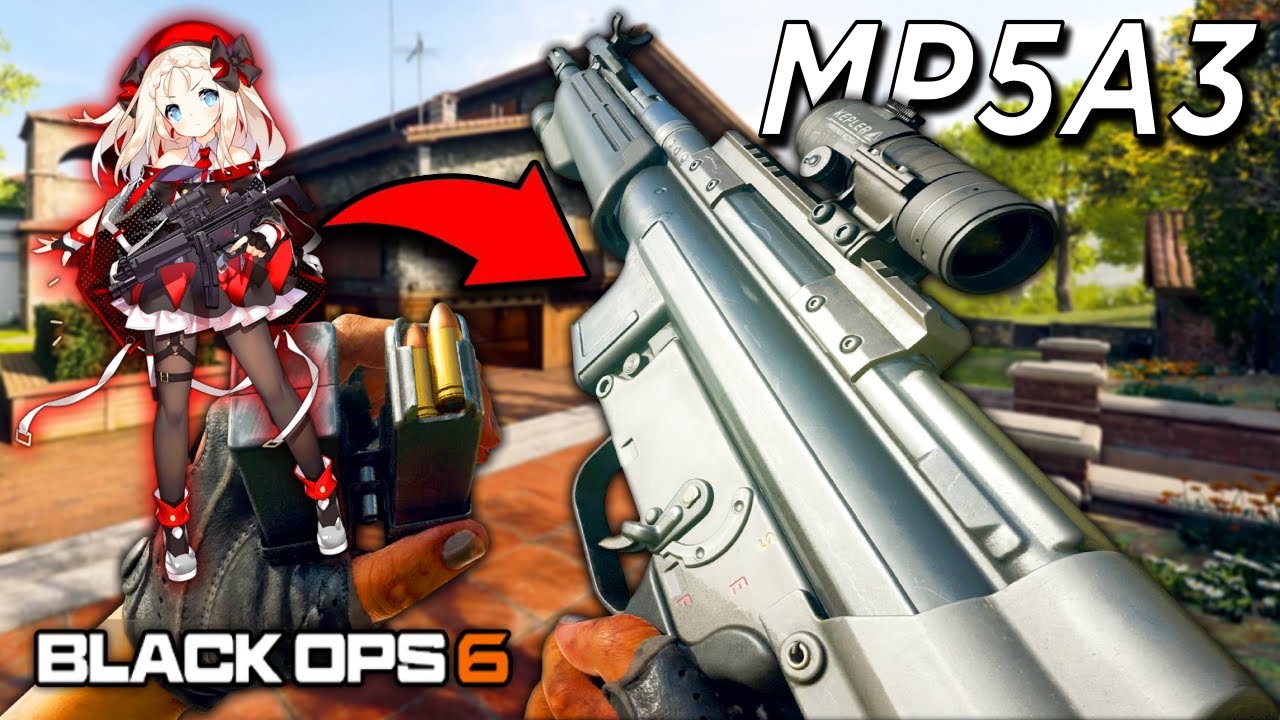 Aggressive Tactical MP5A3 Loadout from Girl's Frontline in Black Ops 6 ...