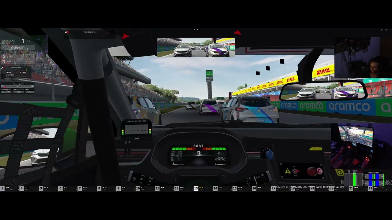 assetto corsa autombolista 2 Rfactor 2 raceroom simracing - YouTube