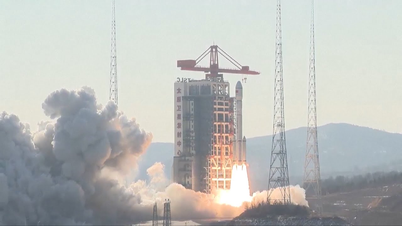 China launches 6th batch of Spacesail Constellation satellites - YouTube