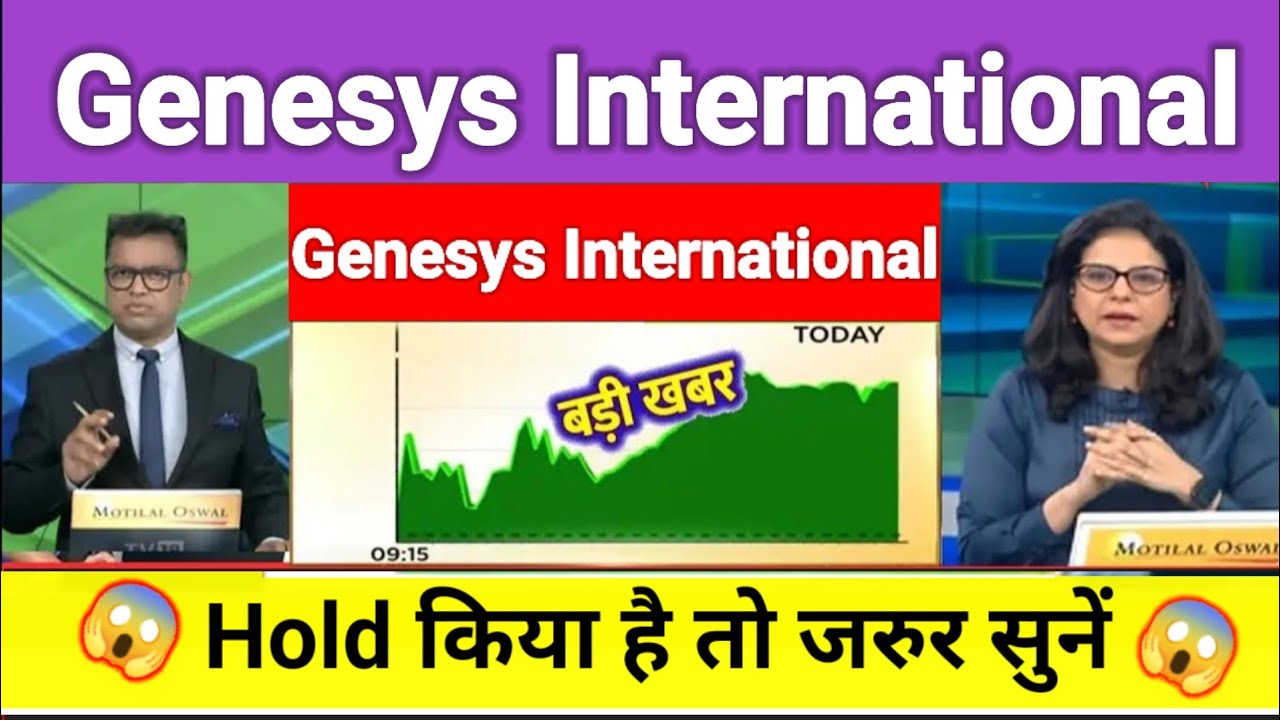 genesys international corporation share news today l genesys ...