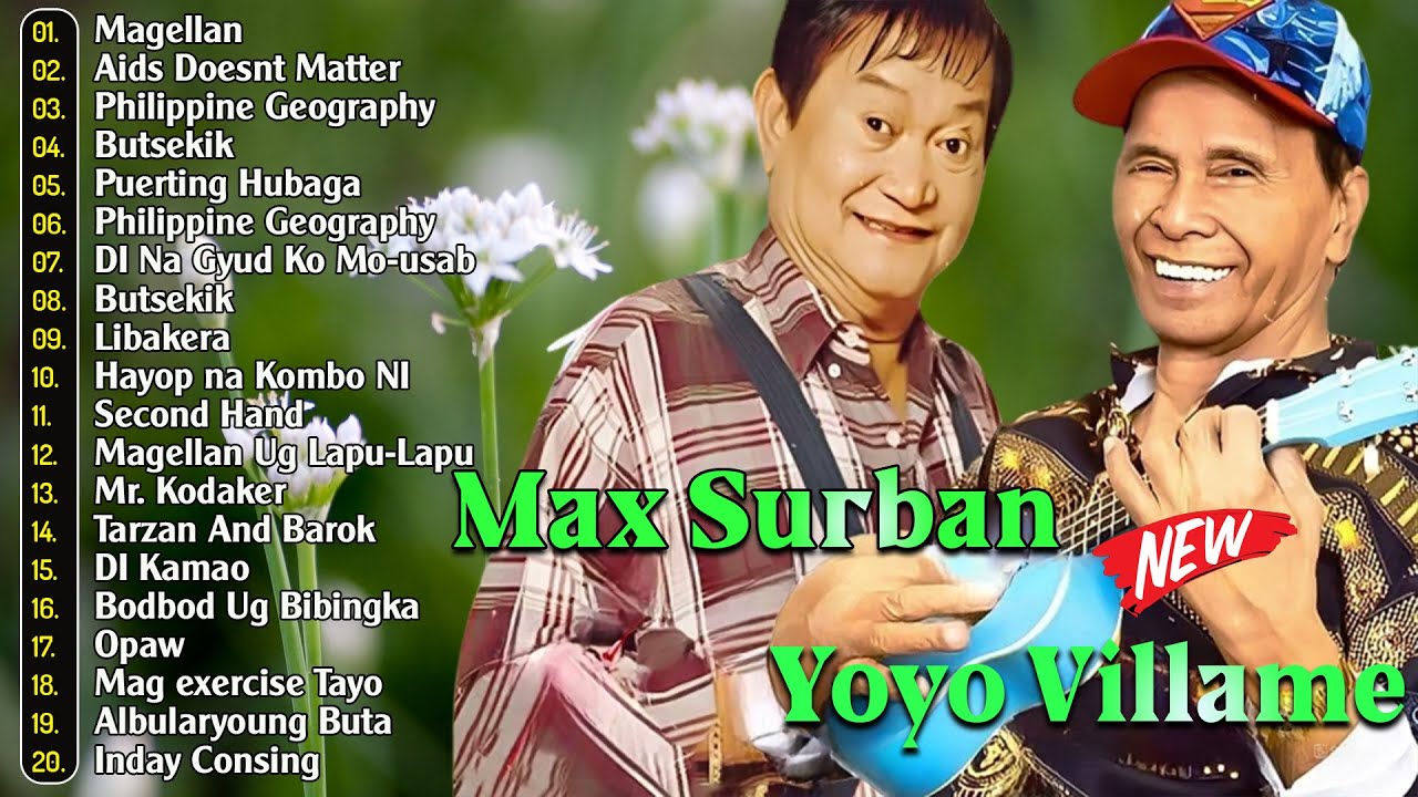 Yoyoy Villame, - Max Surban Nonstop Songs Medley -Nonstop Visayan Songs ...