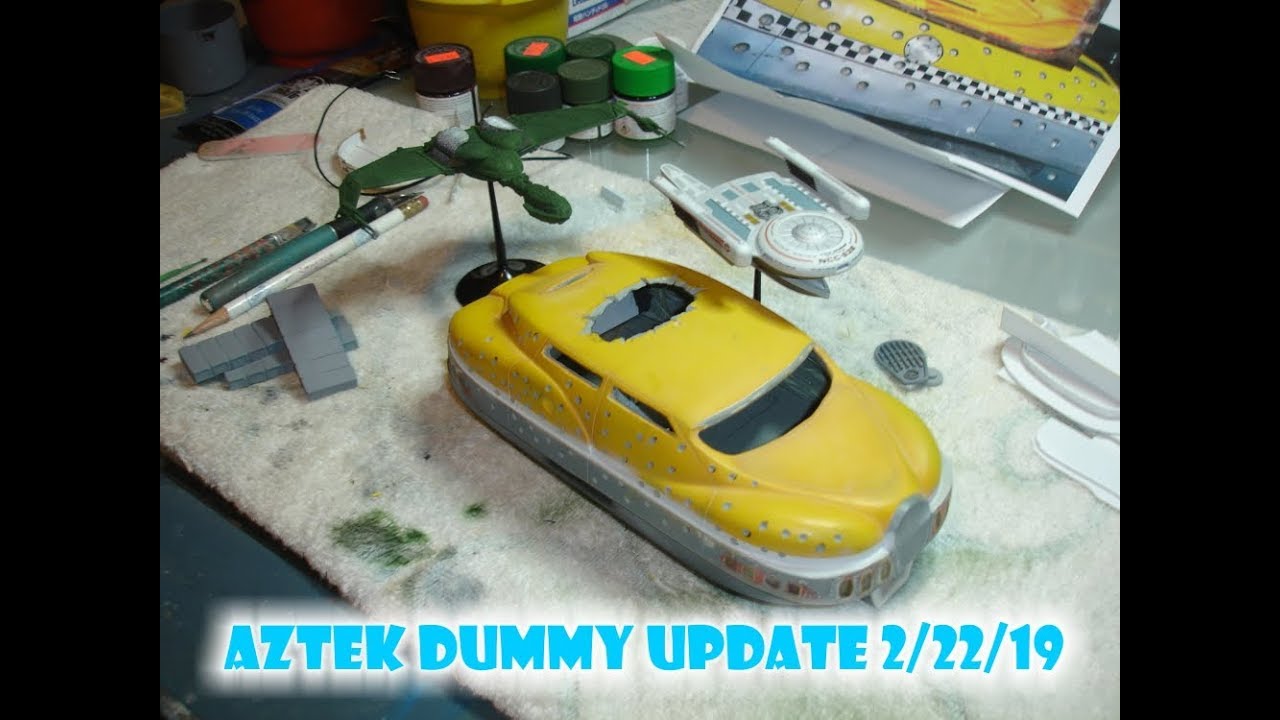 Aztek Dummy Update 2/22/19 - Lou's Potpourri Part 4 - YouTube