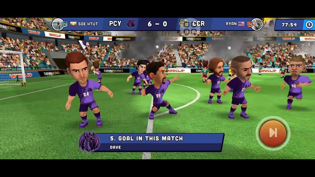 Mini Football Gameplay #97 Champion Cup - YouTube