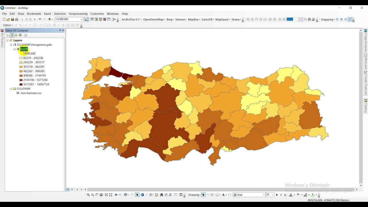1.23. Giriş - Tematik Harita Oluşturma - YouTube