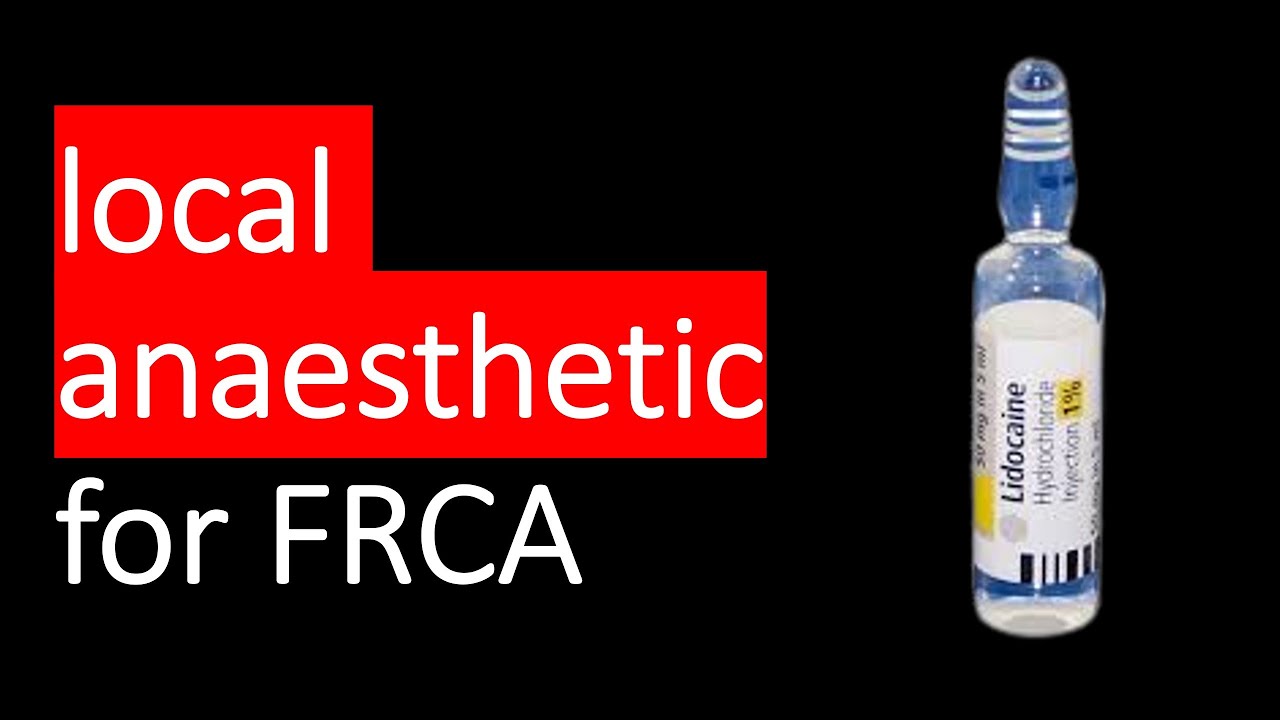 Local anaesthetic pharmacology, key points, made easy, LIDOCAINE - YouTube