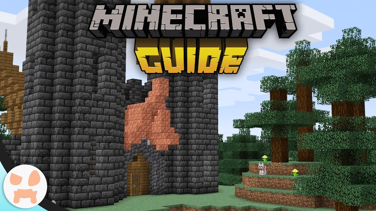 STARTER CASTLE! | The Minecraft Guide - Minecraft 1.17 Tutorial Lets ...