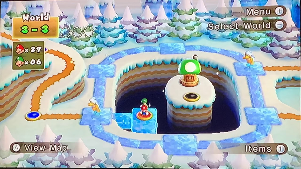 New Super Mario Bros.Wii | World 3-3 (2 player) - YouTube