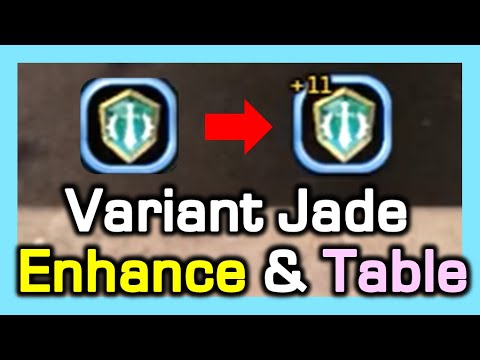 [Table] Variant Jade Enahnce 0 to +11 / Selective Perfect Skill Variant ...