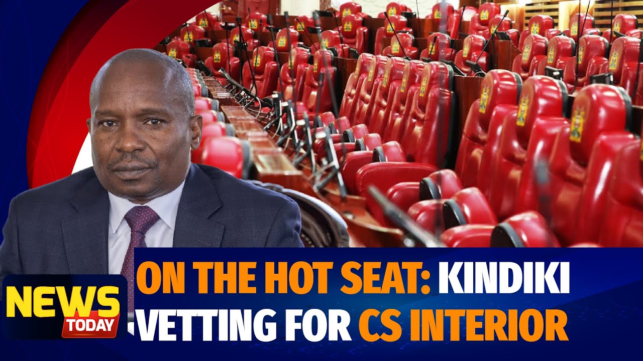 LIVE: CS Nominee For Interior Kithure Kindiki Faces Vetting By ...