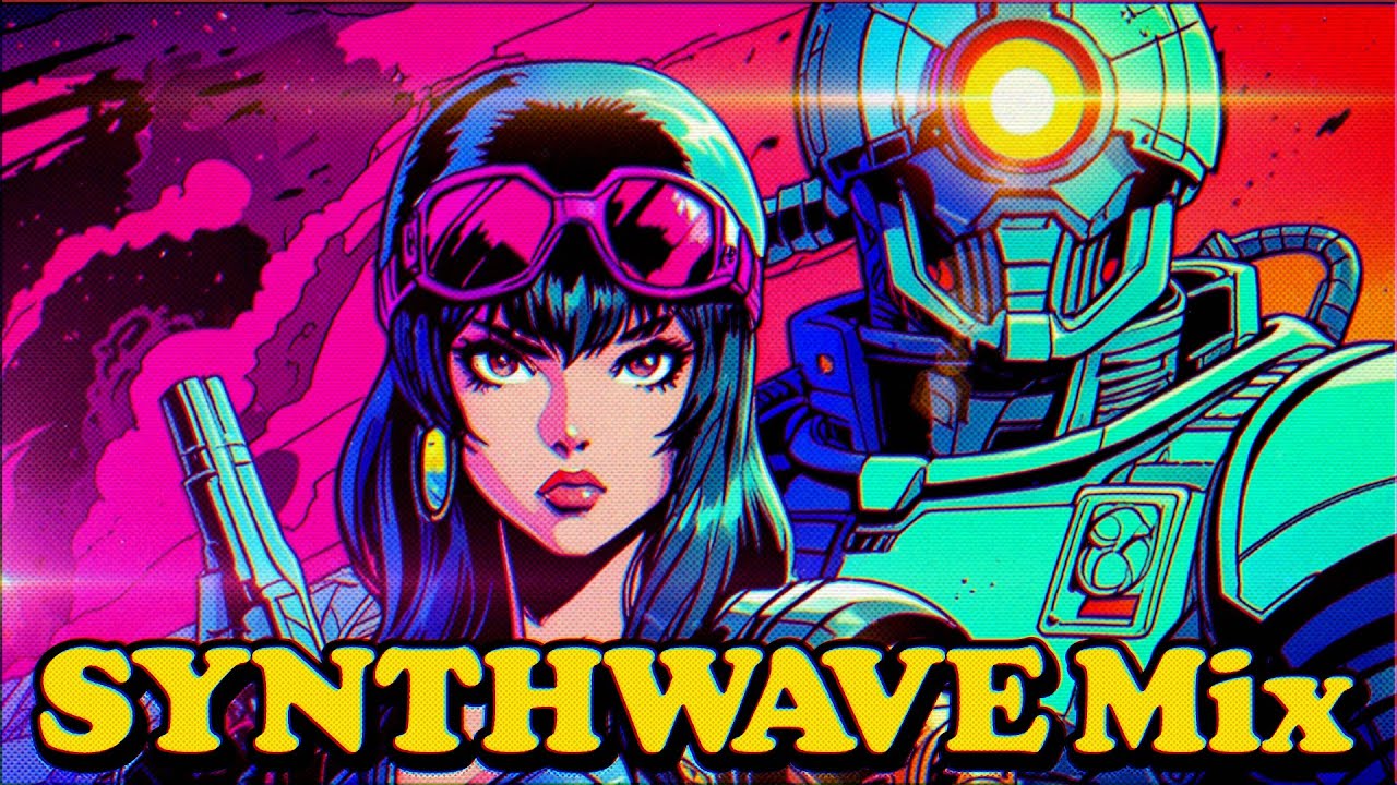 SYNTHWAVE Mix🤖 Chillwave–Retrowave–Cyberpunk Mix 🌃 beats to sleep/study ...