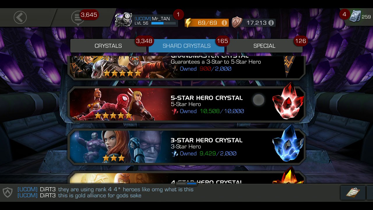 MCOC CRYSTAL OPENING : 5 STAR & 4 STAR CRYSTAL - YouTube