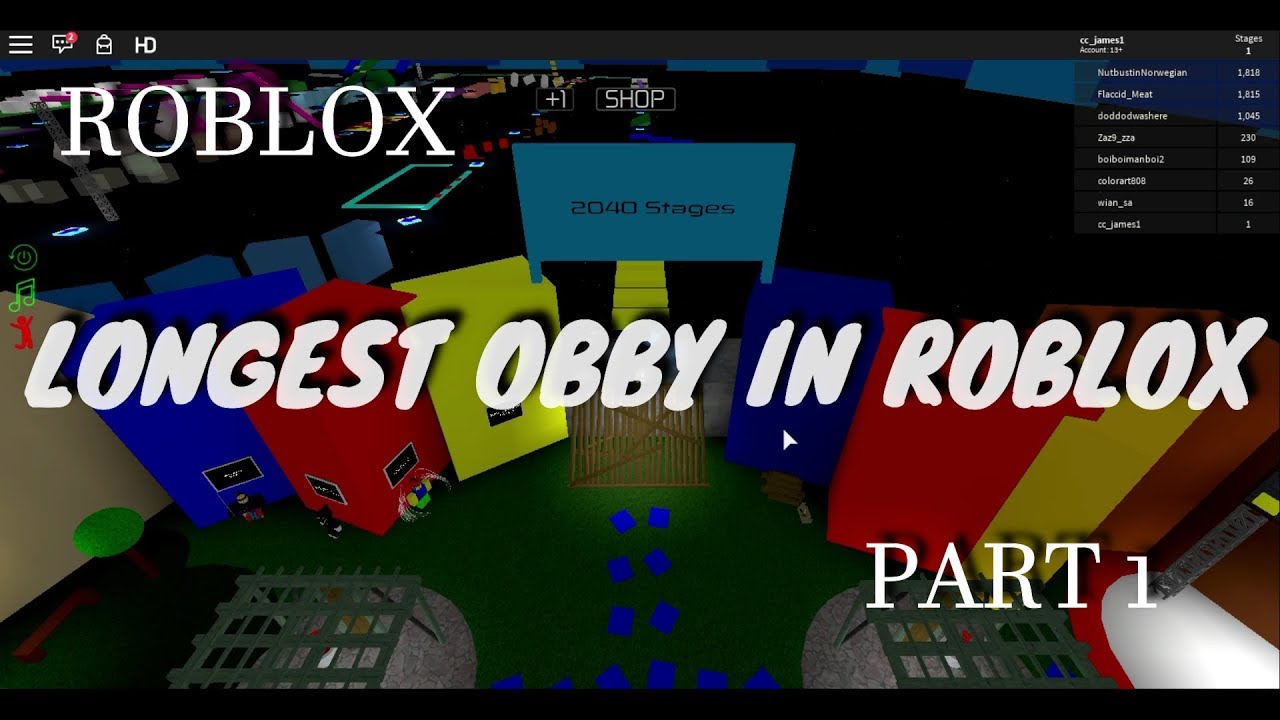 Longest Obby In Roblox Part 1 - YouTube