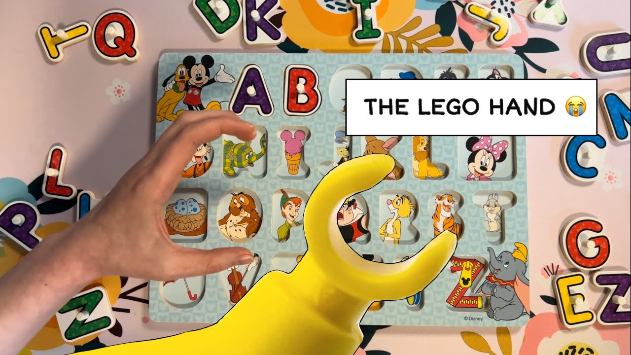 Assembling Disney’s Alphabet Puzzle! 🧩 - YouTube