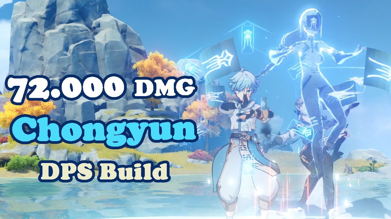 Chongyun main dps build, Genshin Impact - YouTube