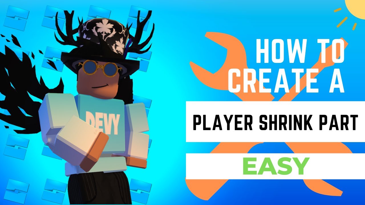 How to make an Avatar Shrink/Grow part in Roblox Studio - YouTube