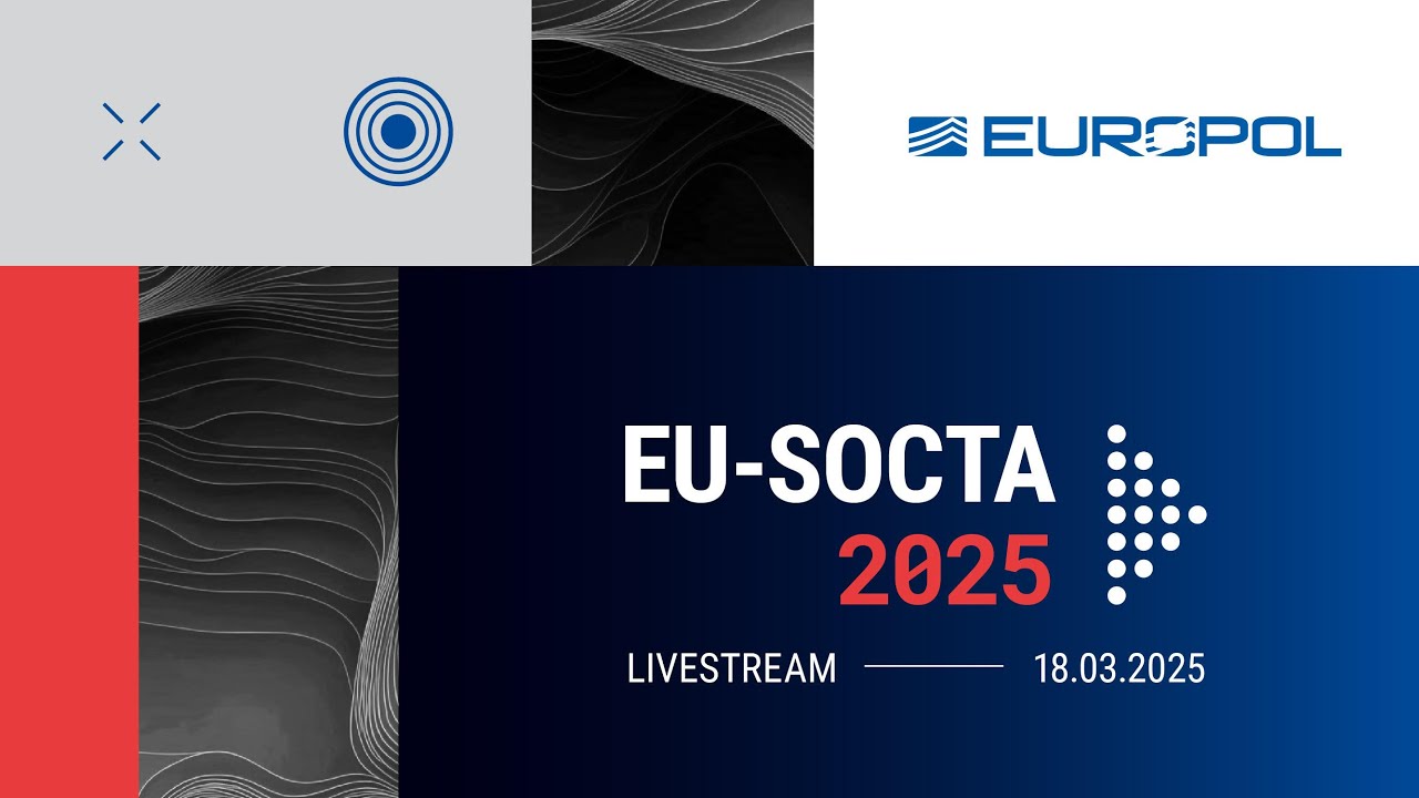 Europol EU-SOCTA 2025 Press Conference - YouTube