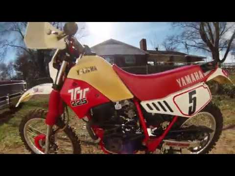 1986 YAMAHA TT-225 ~ NEIGHBORHOOD TRAIL - YouTube